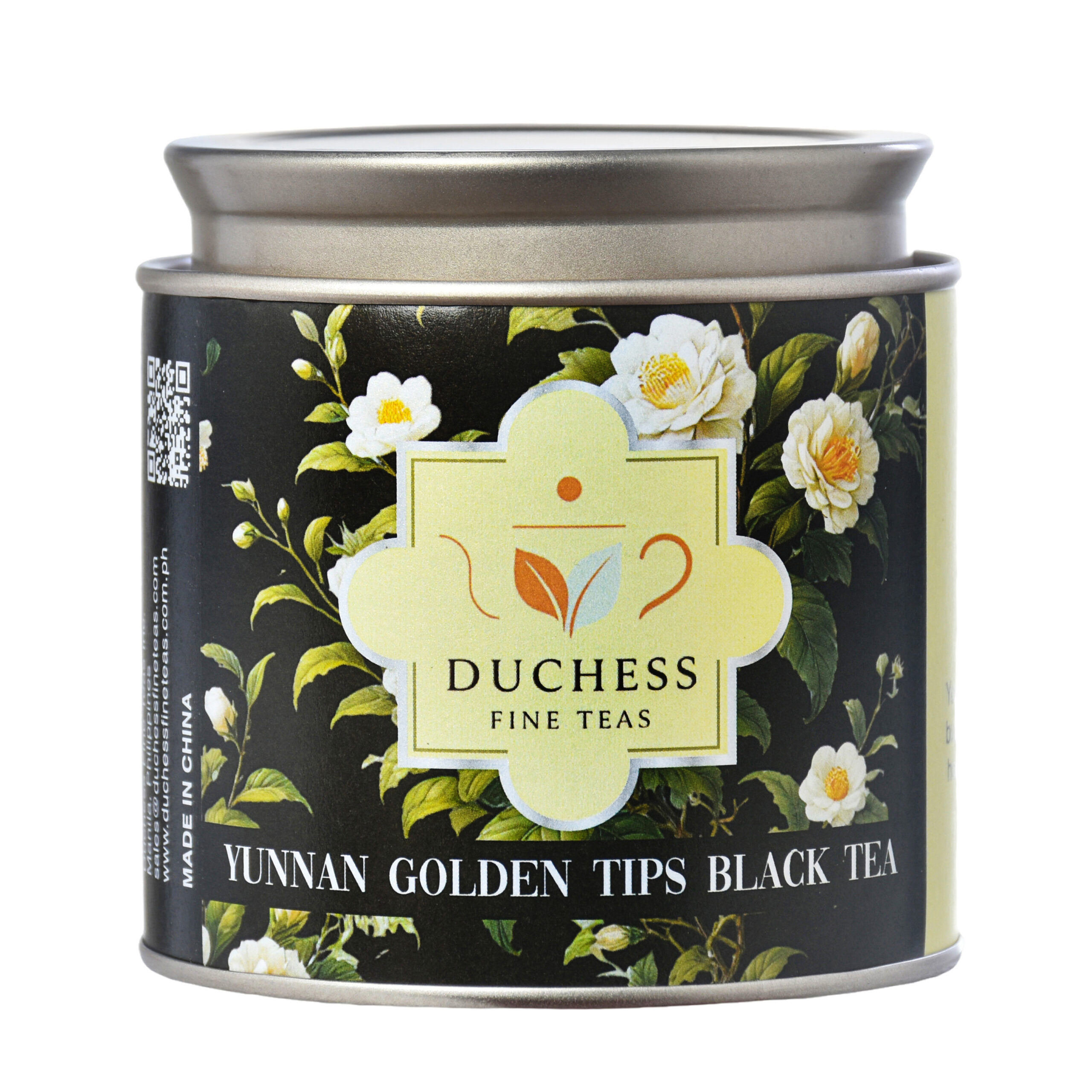 Yunnan Golden Tips Black Tea- 50 grams - Duchess Fine Teas. Branded ...