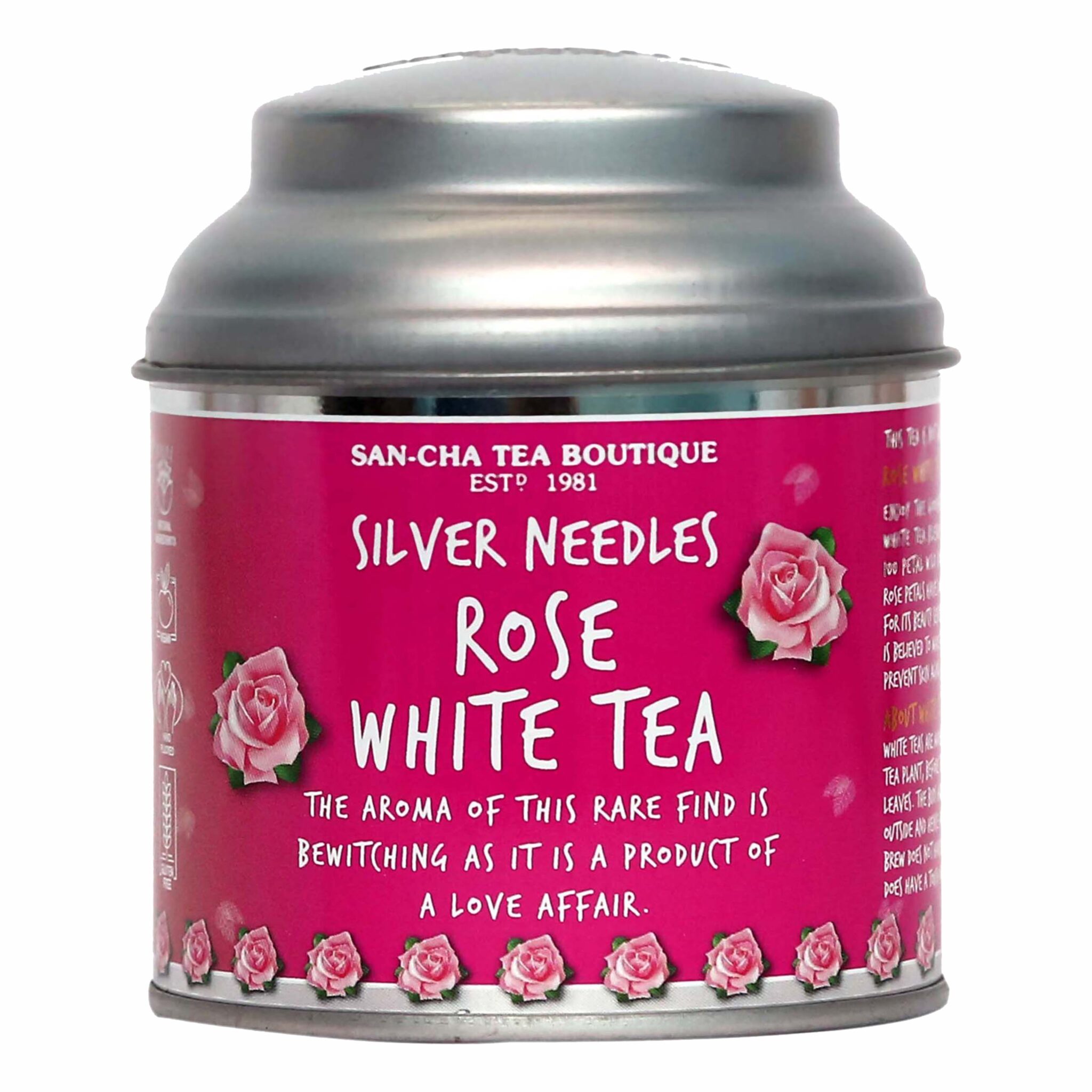 Rose White Tea - Duchess Fine Teas. Branded Fine Teas- Sourced Globally